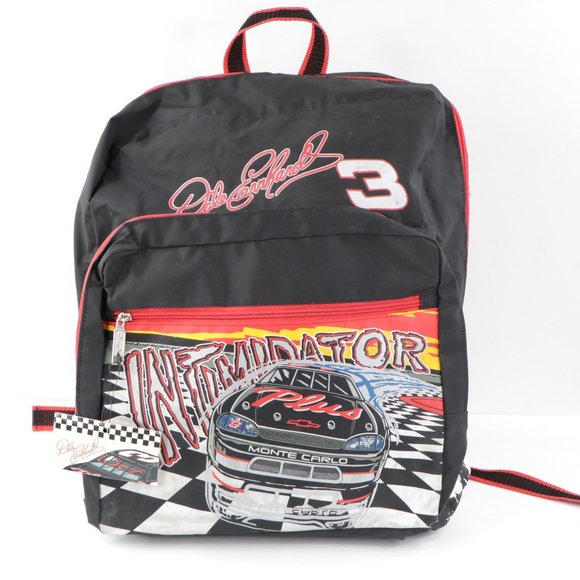 Nascar | Bags | Nos Vintage 9s Nascar Dale Earnhardt Backpack Bag ...